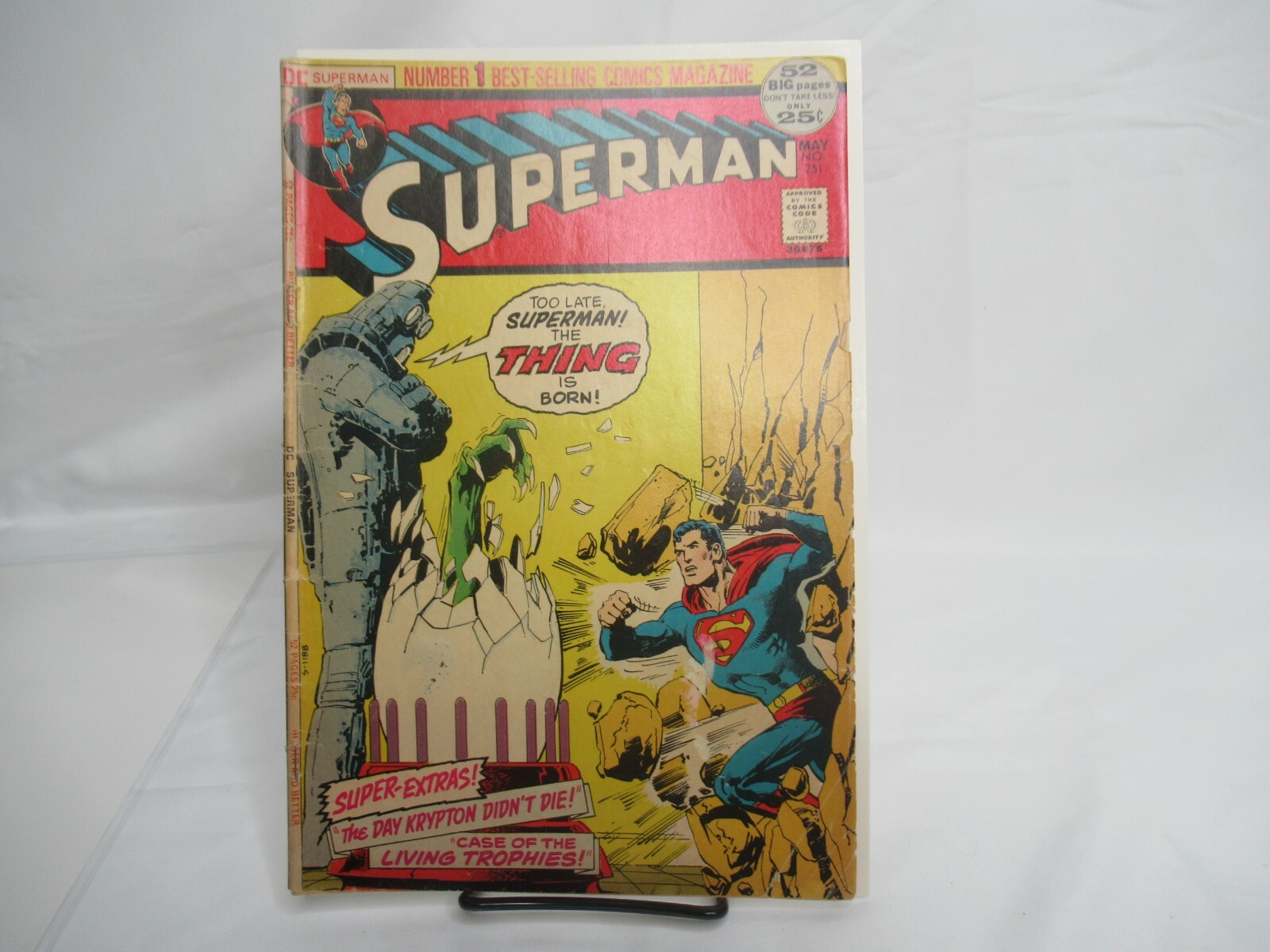 Superman 251 Neal Adams Cover Art 52 pg giant 1972 DC Comic | eBay