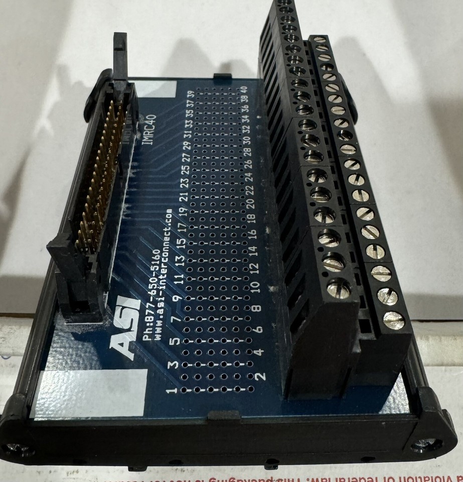 ASI ELECTRONICS IMRC40 INTERFACE MODULE | eBay