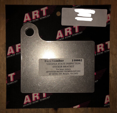 State Inspection Sticker Bracket - Fits All HD Models at Fork Axle Nut ...