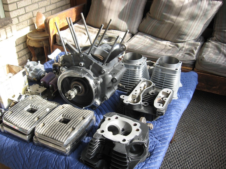 Harly Davidson Motor Shovelution Shovelhead with EVO heads custom | eBay