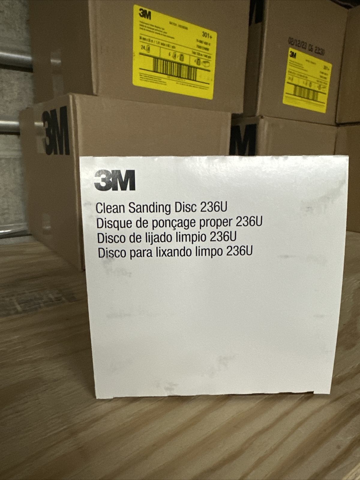 3M 236U 6" P500 Grit Hookit Clean Sanding Disc 55515 1 Box Of 50 | eBay