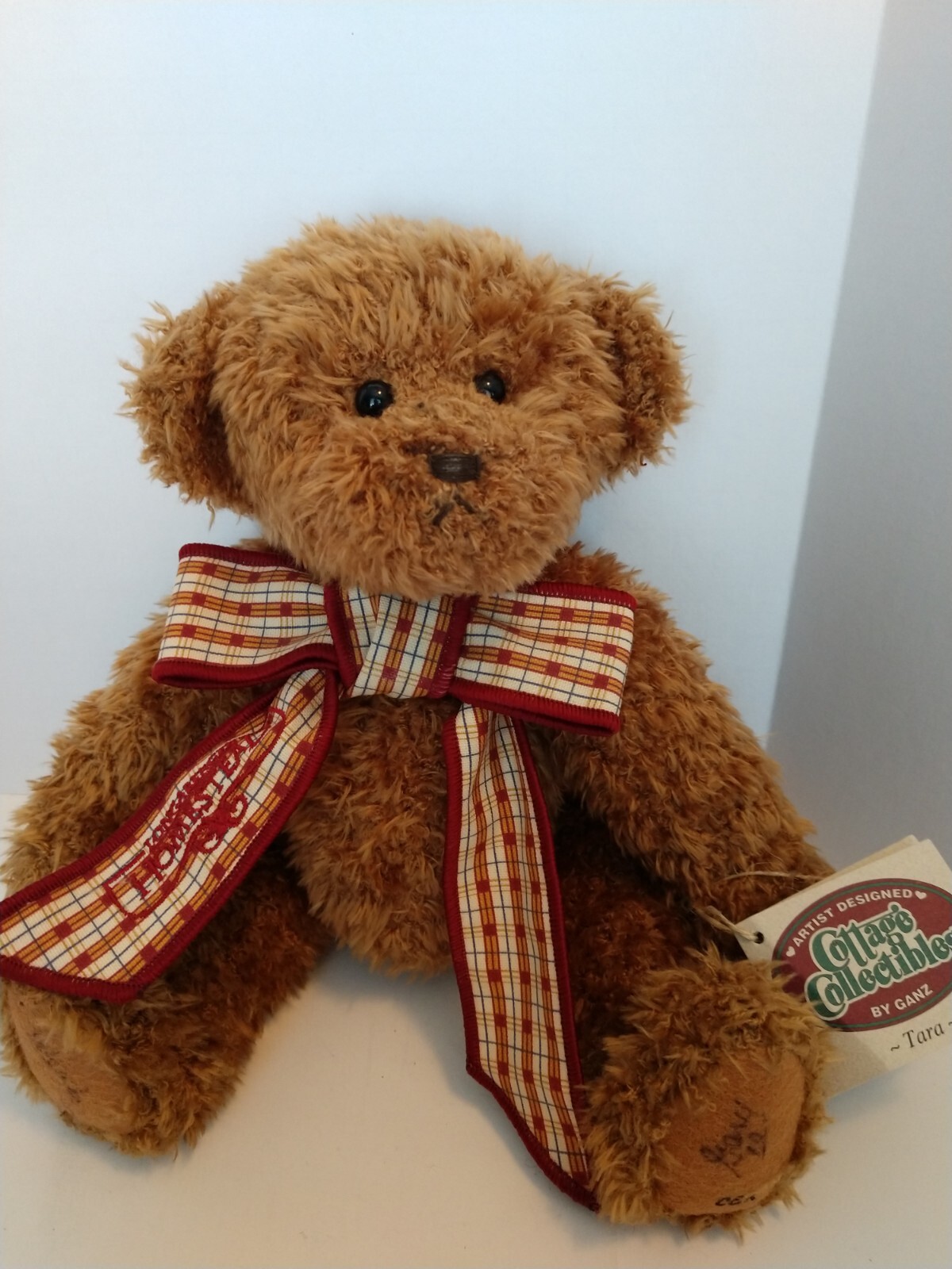 Ganz Teddy Bear "Tara" Longaberger Cottage Collectable 1999 2 Family ...