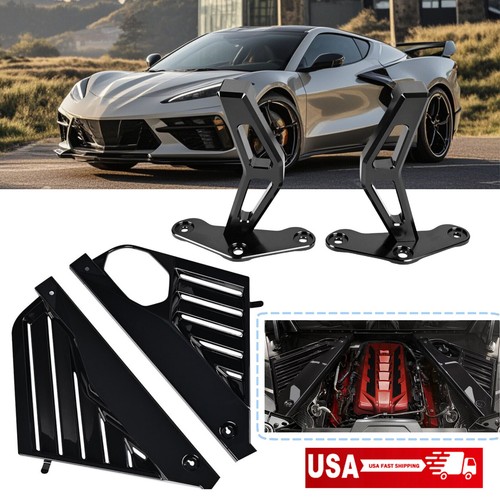 For Corvette C8 Stingray 2020-2024 Hatch Support Brackets Engine Bay ...