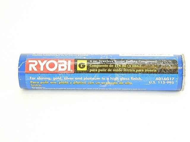 Ryobi Jewelers Rouge "G" Buffing Compound Tube (4 oz.) for sale online ...