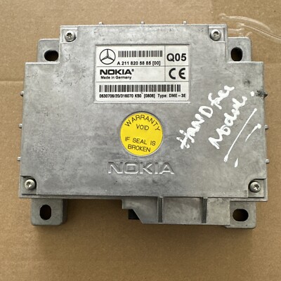 2002-08 MERCEDES E CLASS W211 W220 NOKIA TELEPHONE CONTROL MODULE ...