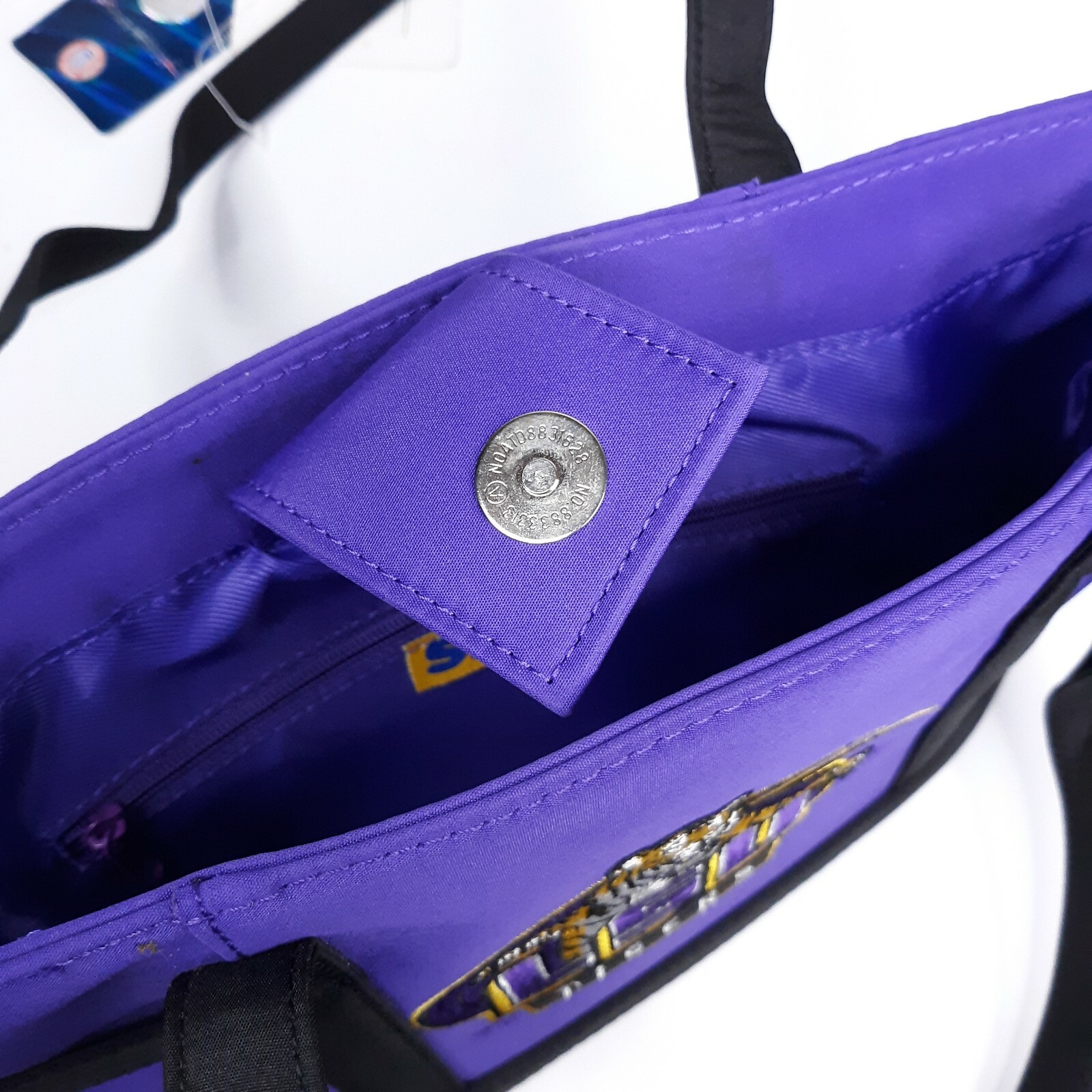 LSU Tigers Snap Tote Handbag Womans Purse by Sandol Purple | eBay