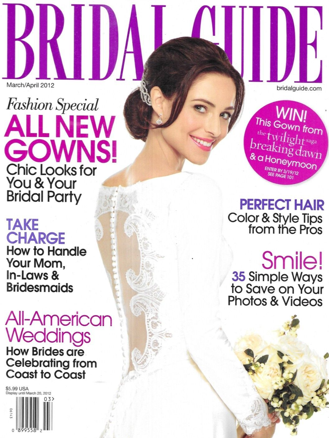 Bridal Guide Magazine Dresses All American Weddings Perfect Hair ...