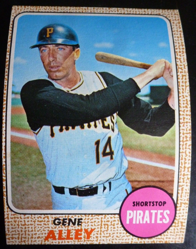 1968 Topps Gene Alley #53 Pittsburgh Pirates EX/NM | eBay