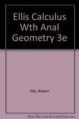 Calculus with Analytic Geometry 9780155057371 | eBay