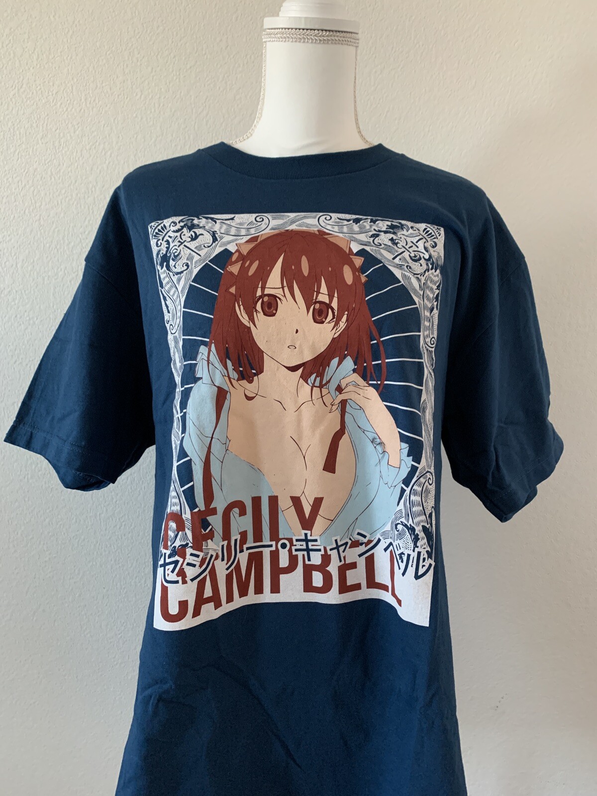 Sacred Blacksmith Cecily Campbell Anime Gaming T-Shirt Large | eBay