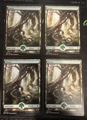 Forest 270 Full Art X4 Battle for Zendikar Magic the Gathering mtg | eBay