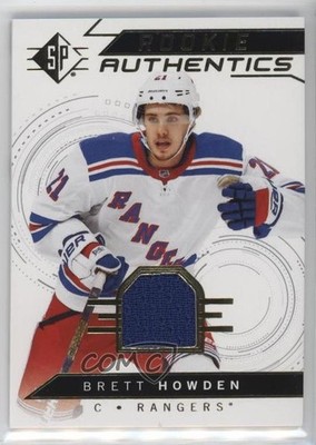 2018-19 SP Retail Rookie Authentics Jerseys Brett Howden #102 Rookie RC ...