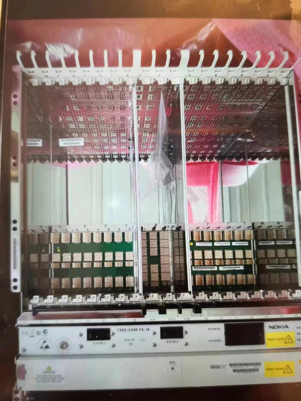 Nokia 3HE67132AB 360 ISAM FX-16 Shelf Chassis and Support FGLT-B, FWLT ...