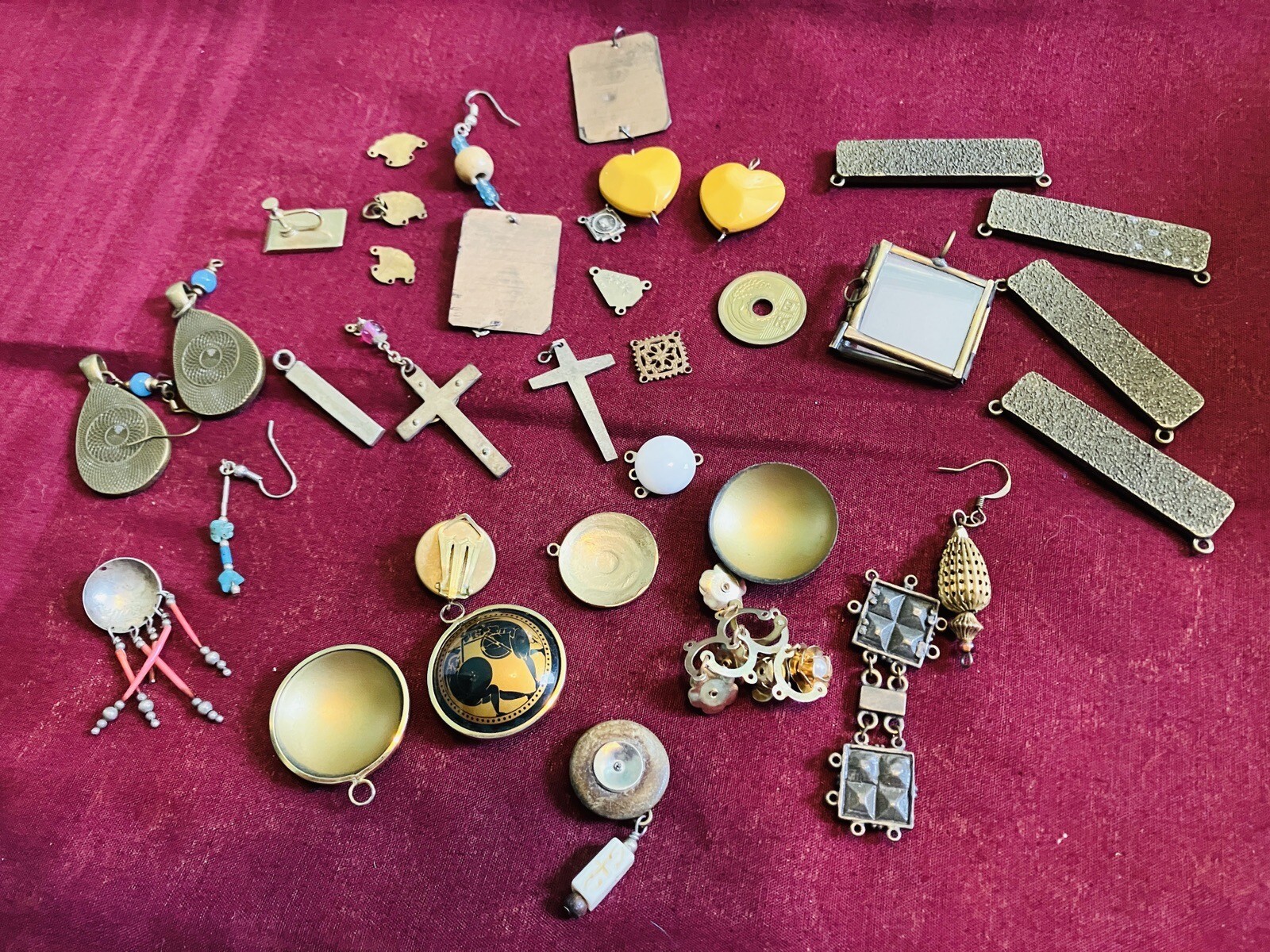 35+ Jewelry Lot Unique, Religious, Repair, Ready to wear, Broken ...