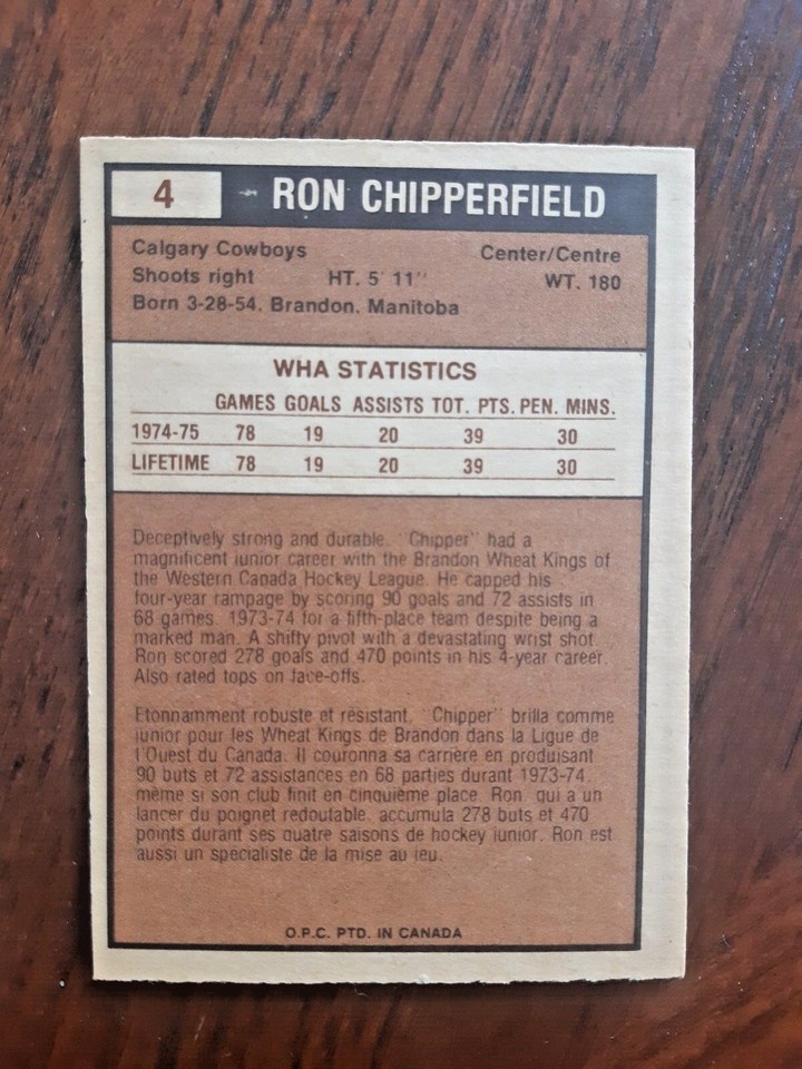 1975 O PEE CHEE HOCKEY WHA HIGH GRADE CARDS ROOKIES-STARS-HOF NM-MT OR ...