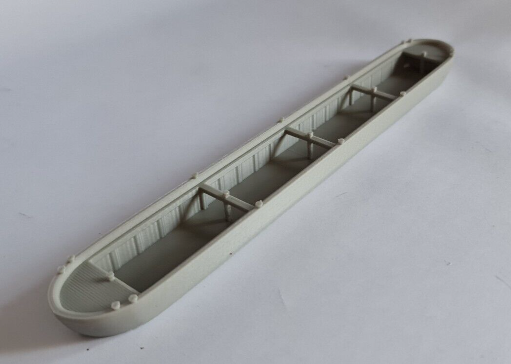 Model Railway Scenery Canal Narrow Boat Barge 1:76 OO gauge/scale | eBay UK