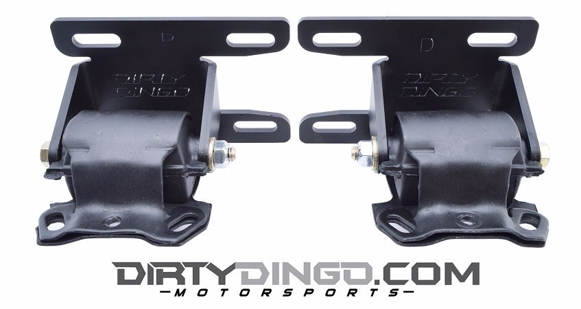 2WD S10 S15 LS 1982-2004 Adjustable Conversion Mounts With Clam Shell ...