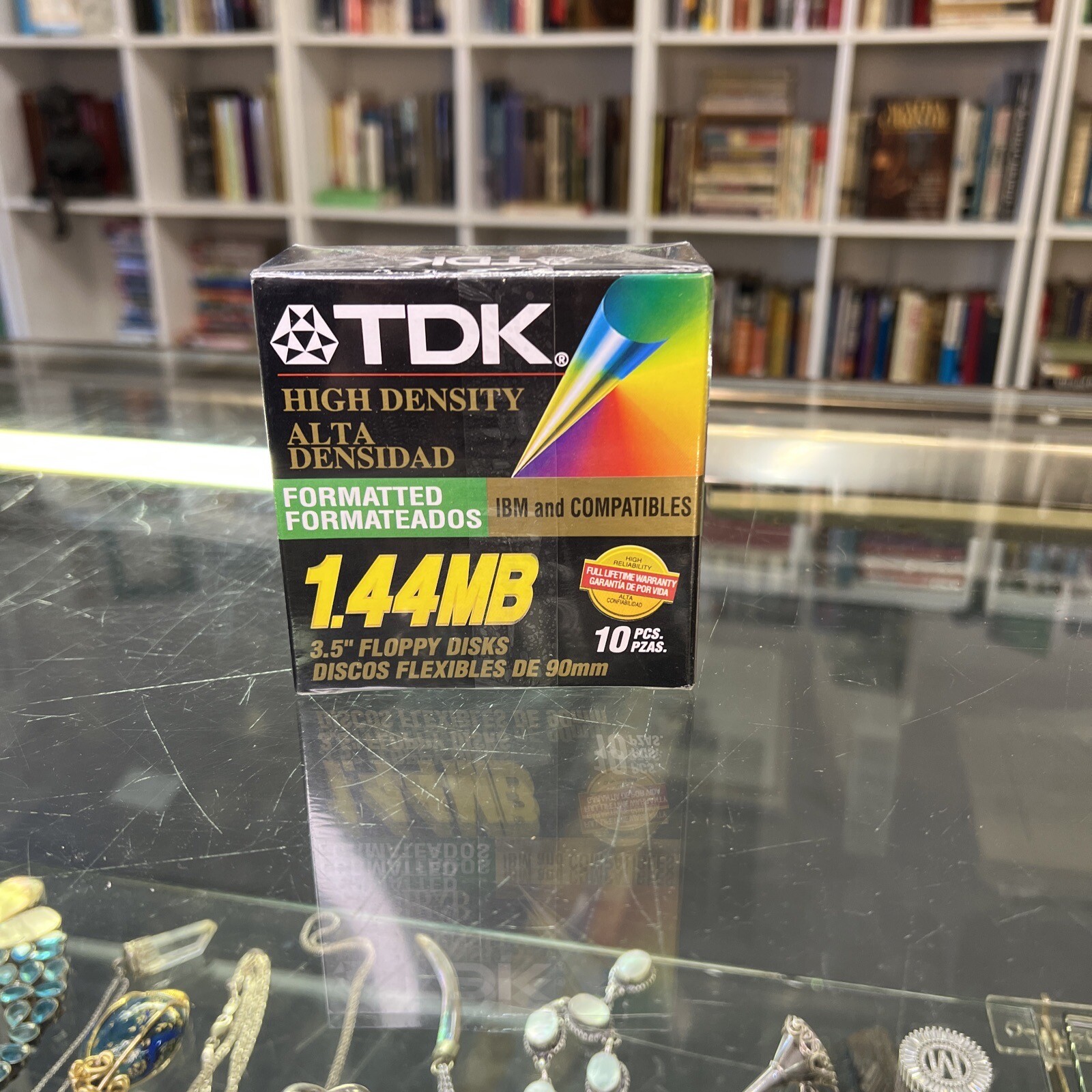TDK High Density Formatted 1.44 MB Floppy Disk 3.5” 10 Pk SEALED IBM ...