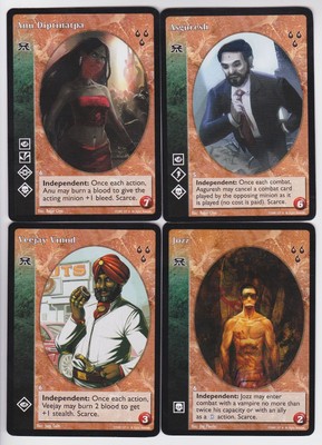 Nagaraja Complete HttB Lot 4x Vampires Heirs to the Blood V:TES VTES | eBay