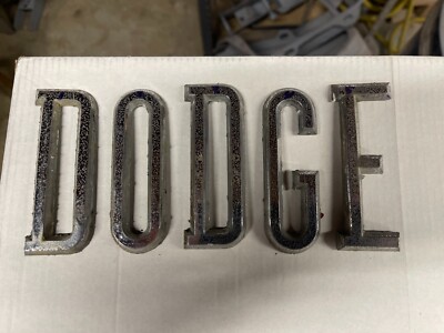1968 DODGE A-100 PICK-UP FRONT LETTERS STUDS PRESENT A-108 DAILY DRIVER ...