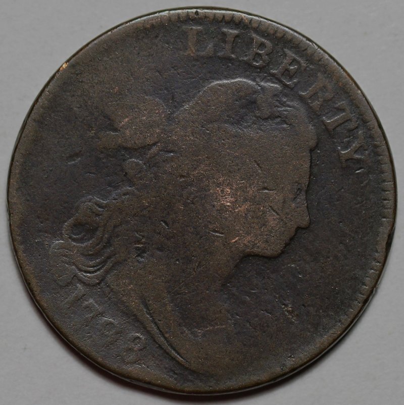 1798 Draped Bust Large Cent - 1st Hair Style - US 1c Copper Coin | eBay