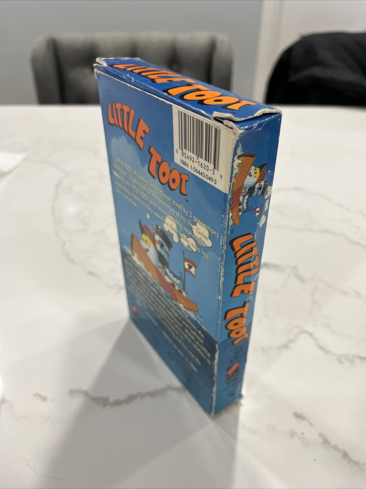 Little Toot (VHS 1992) Animated Brave Tugboat Strand Home Video ...