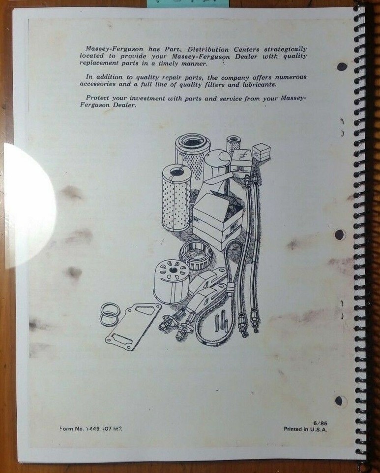 Massey Ferguson MF 232 Ag Loader for 35 135 235 230 235 240 245 250 ...