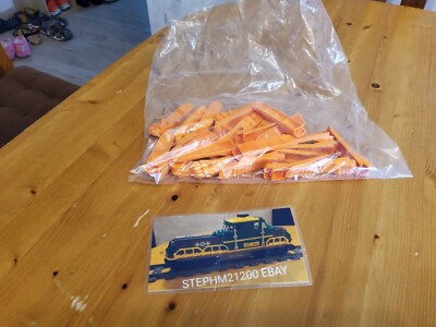 lego 630 brick lot 25 séparateur orange | eBay