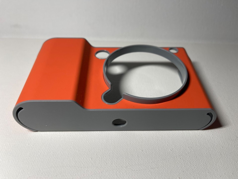 Leica T-Snap case (18 804) and Silicone Wrist Strap (18 818) Orange-Red ...