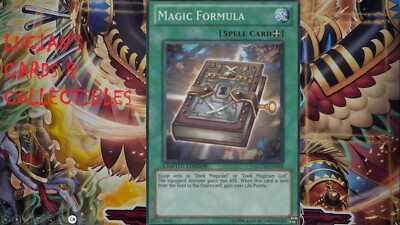 A477 YUGIOH SPELL CARD MAGIC FORMULA GLD4-EN044 | eBay