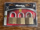 Master Lock Padlocks (3 Pack) Keyed Alike (Same Key Opens All Locks) 7/ ...