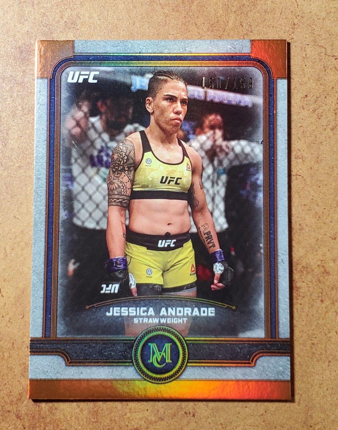 2019 Topps UFC Museum Collection Jessica Andrade #27 Copper /159 🟠 | eBay