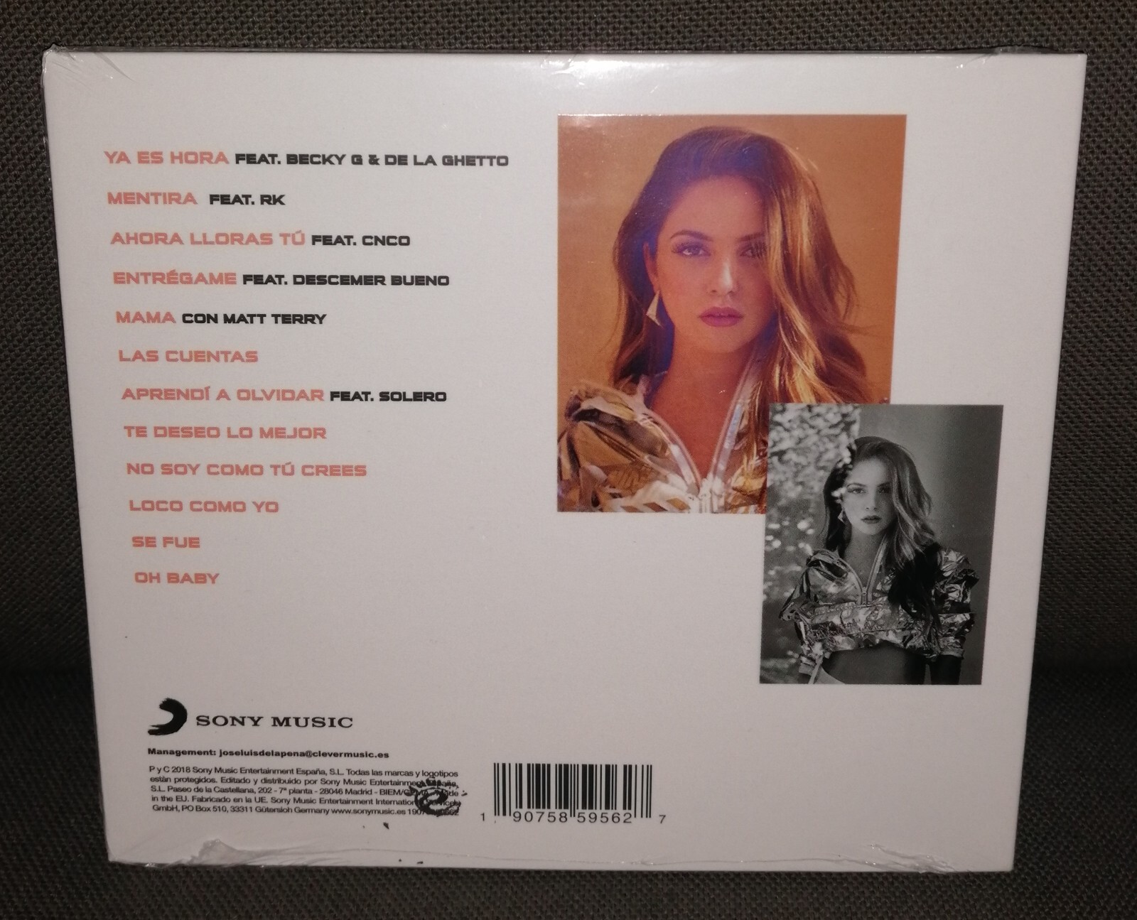 Ana Mena CD DIGISLEEVE Index NUEVO y PRECINTADO becky g cnco bellodrama ...