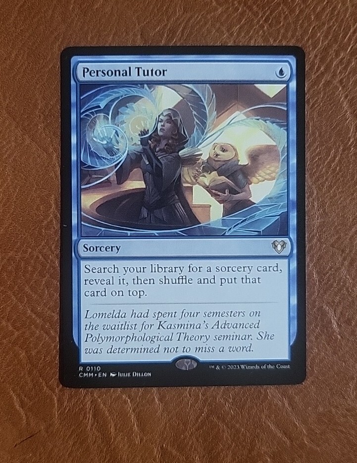 MTG Personal Tutor Commander Masters 0110 Regular Rare for sale online ...
