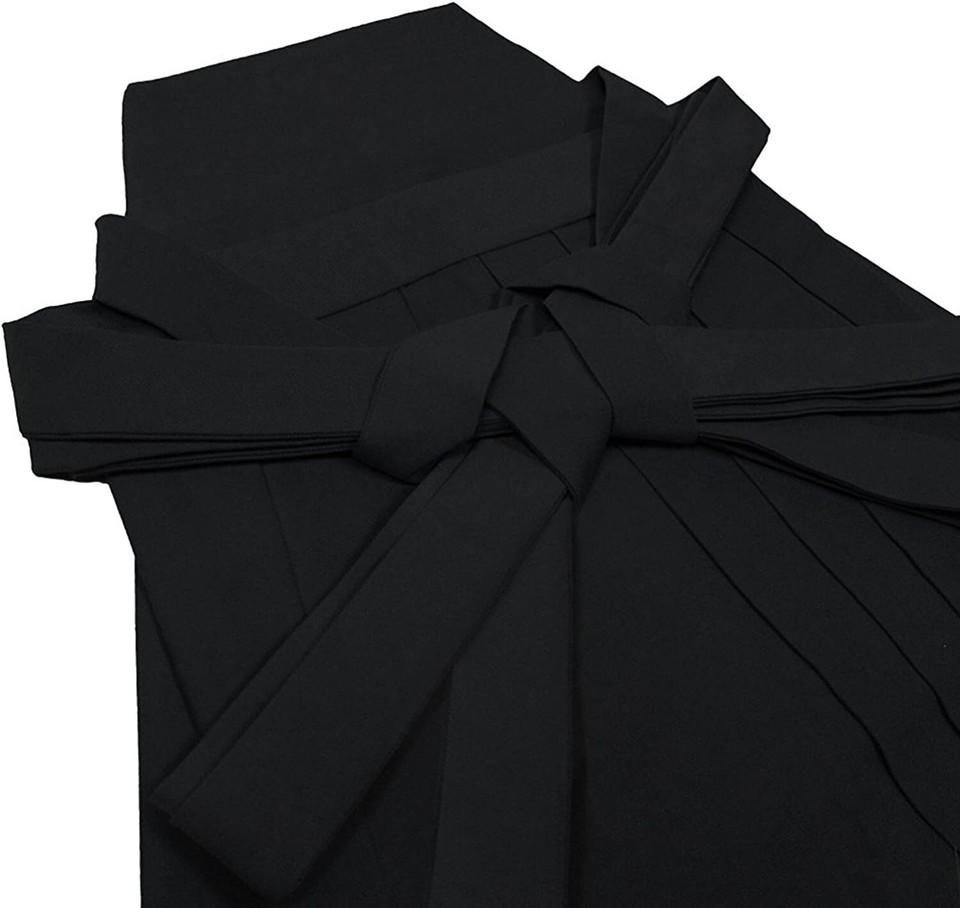 KYOETSU HAKAMA Umanori Washable Japanese Men's Traditional Kimono Black ...