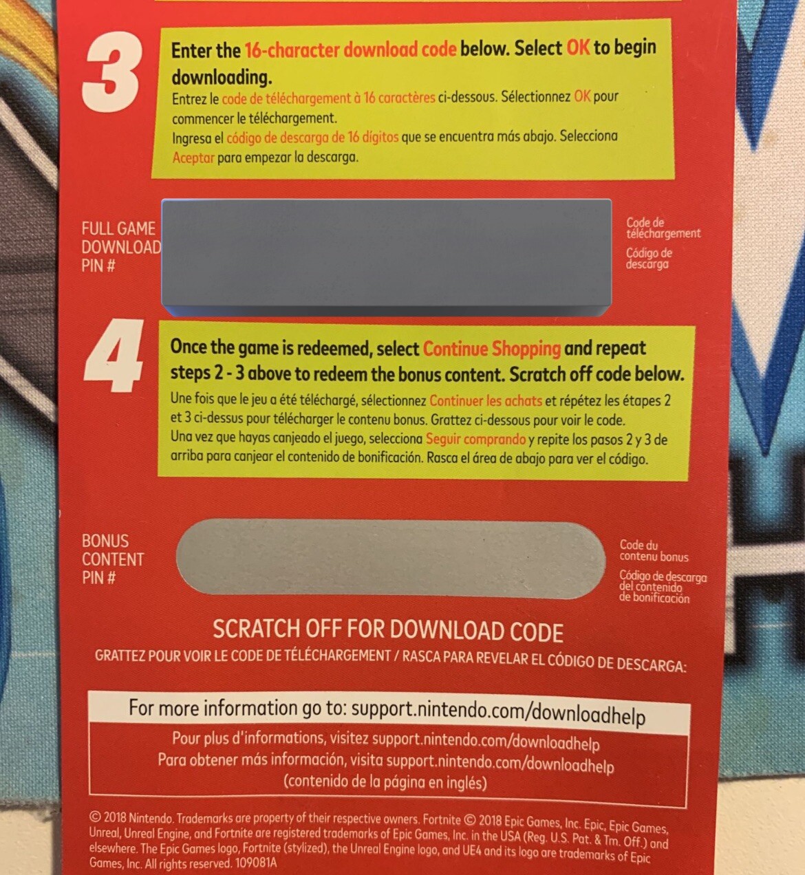 Double Helix Code With 1000 Vbucks MESSAG3 BEFORE BUY1NG 696398897065 ...