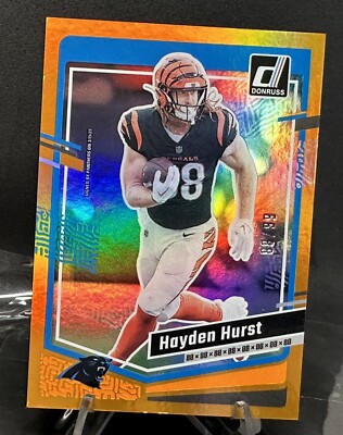 2023 Donruss Base Jersey Number #42 Hayden Hurst /88 - Carolina ...