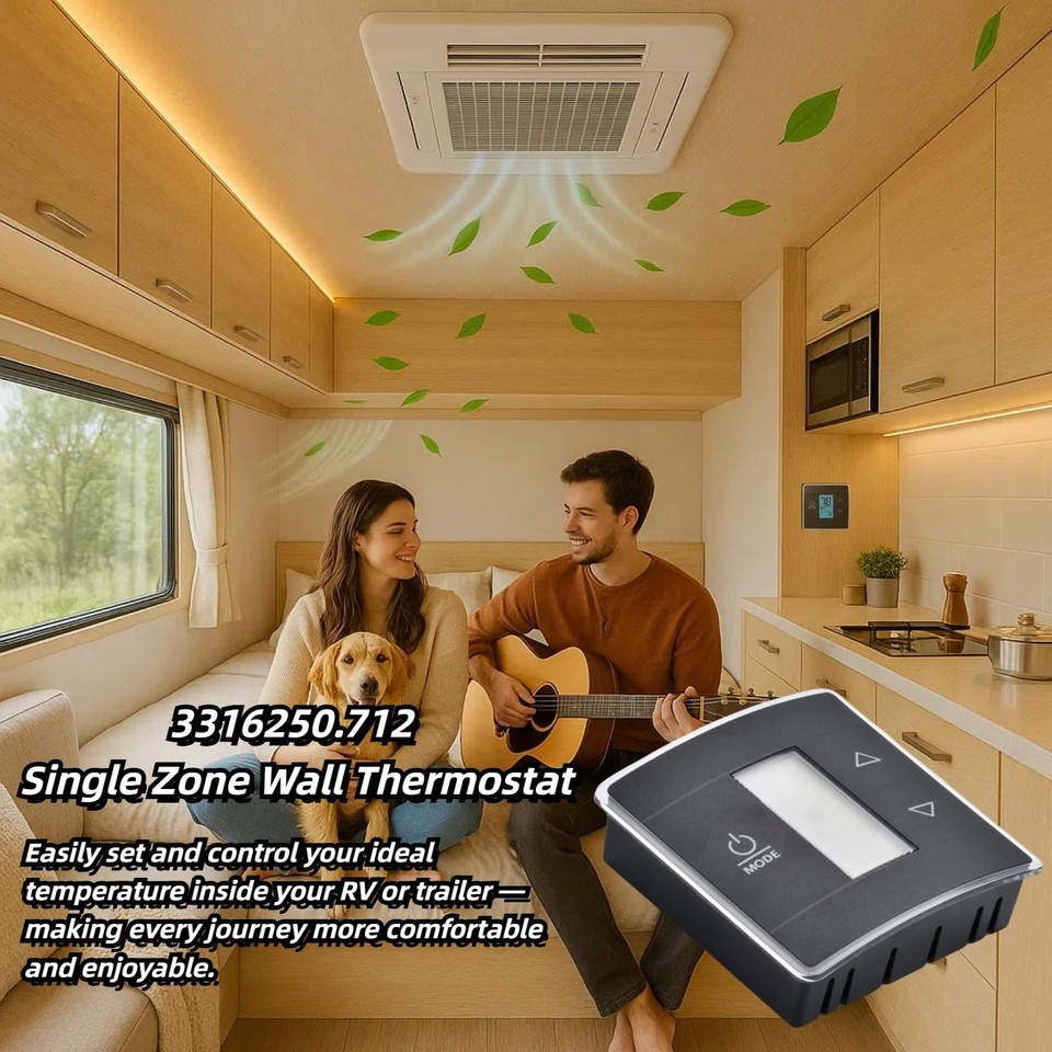 RV Thermostat Compatible with Dometic 3316250.712 Single Zone Control for Coo... | eBay