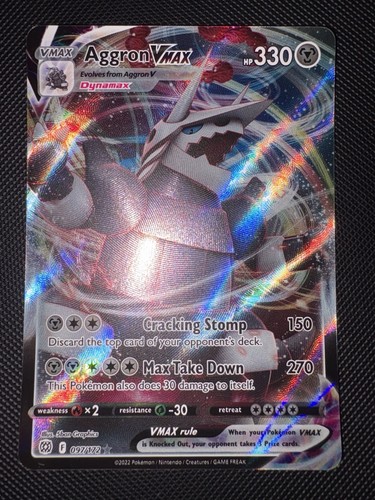 Aggron VMAX 097/172 - Brilliant Stars - Pokemon Trading Card Game ...