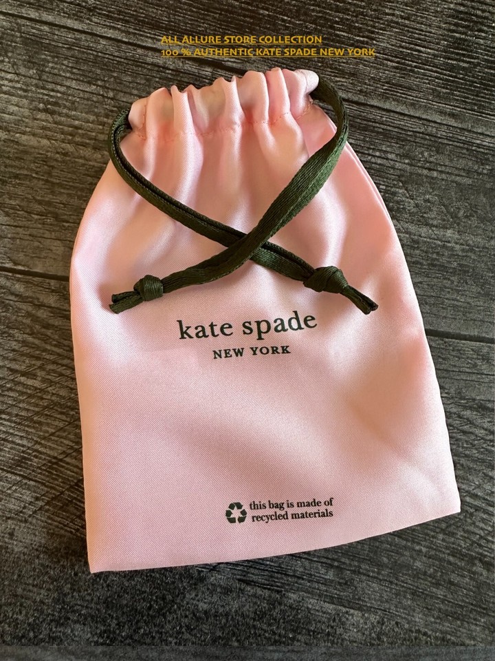 Kate Spade Drawstring Pink Dust/protective/gift Bag~LARGE, MEDIUM ...