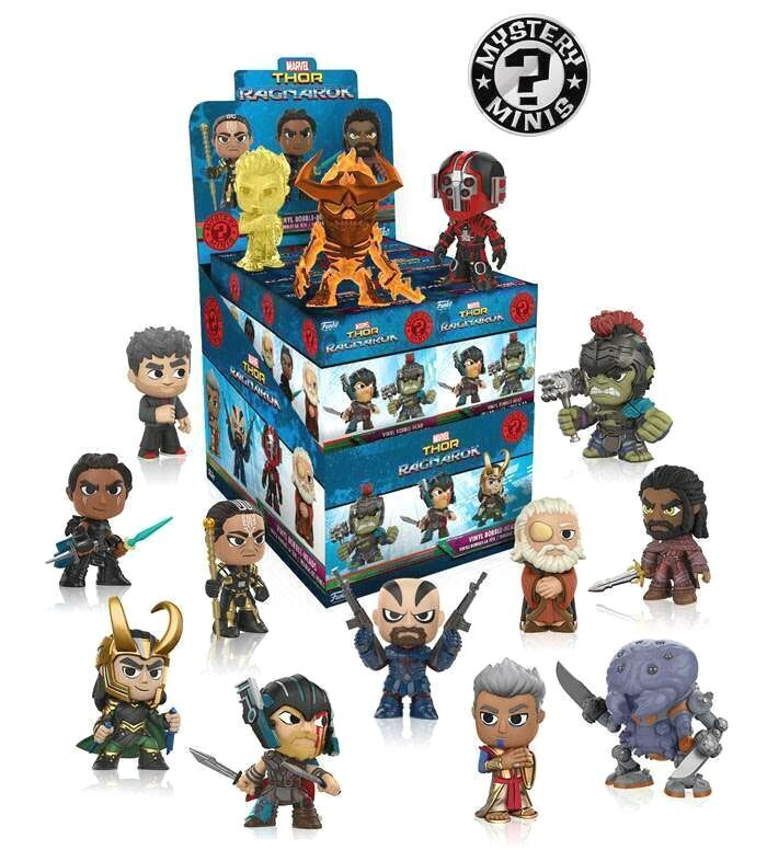 Funko Marvel Odin Mini Thor Ragnarok Vinyl Bobble Head Mystery Minis 1/ ...