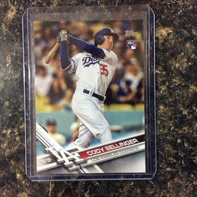2017 Topps Update US50 Cody Bellinger Rookie Card Los Angeles Dodgers ...