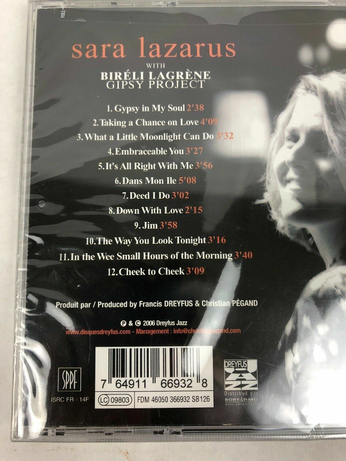 It's All Right with Me by Sara Lazarus (CD, Mar-2007, Dreyfus Jazz) for ...