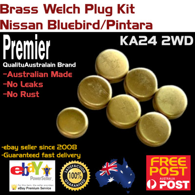 Brass Welch Plug Kit Brass Expansion Welsh Plugs Fits Nissan KA24 2WD ...