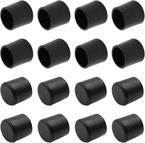 16 Pcs Chair Leg Tips Caps 7/8 Inch Rubber Table Chair Leg Caps Floor ...