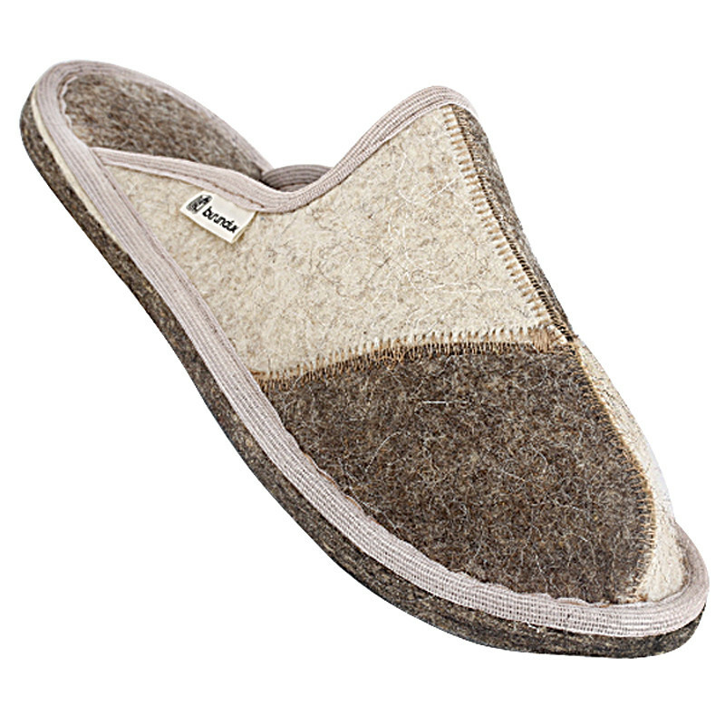 Russian Felt Men's Slippers 100% Sheep Wool Warm Cozy Home Shoes ...