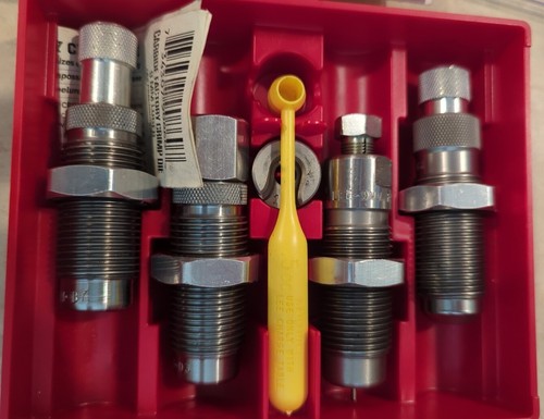 Lee Precision Carbide 4 Die Reloading Set 9MM Luger 90509 796793884018 ...
