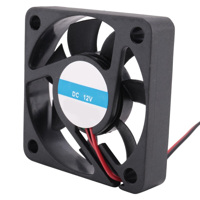 50mm x 50mm x 10mm 5010 DC 12V 0.1A 2Pin Brushless Cooling Fan I6Q83862 ...