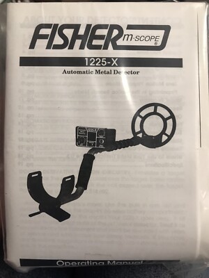 Fisher Metal Detector 1225-X Instructional Manual and VHS Sealed NEW | eBay