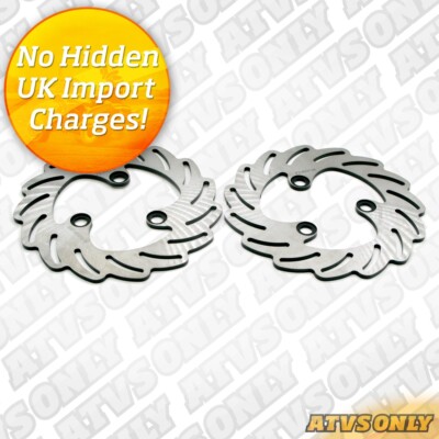 TRX400 ex Front Brake Disc Honda Wavey 1999-14 Stainless Discs ...